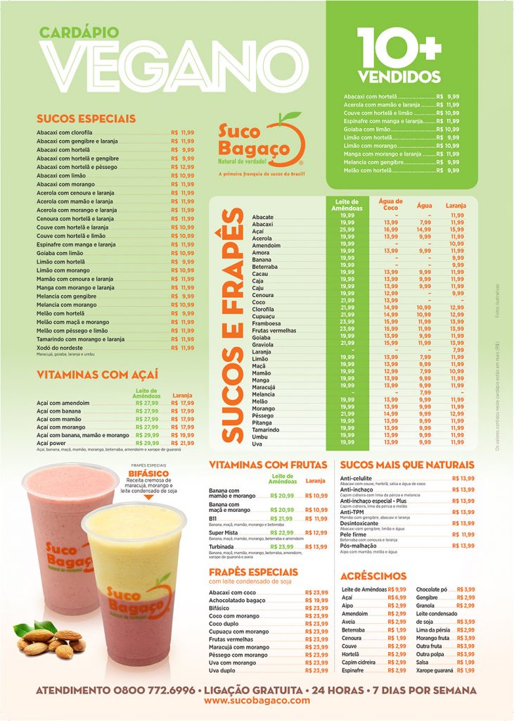 Suco Bagaço Delivery Guarujá - Shopping La Plage Guarujá
